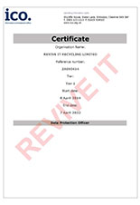 Accreditations & Certificates - Revive IT Recycling Computer Disposal ...